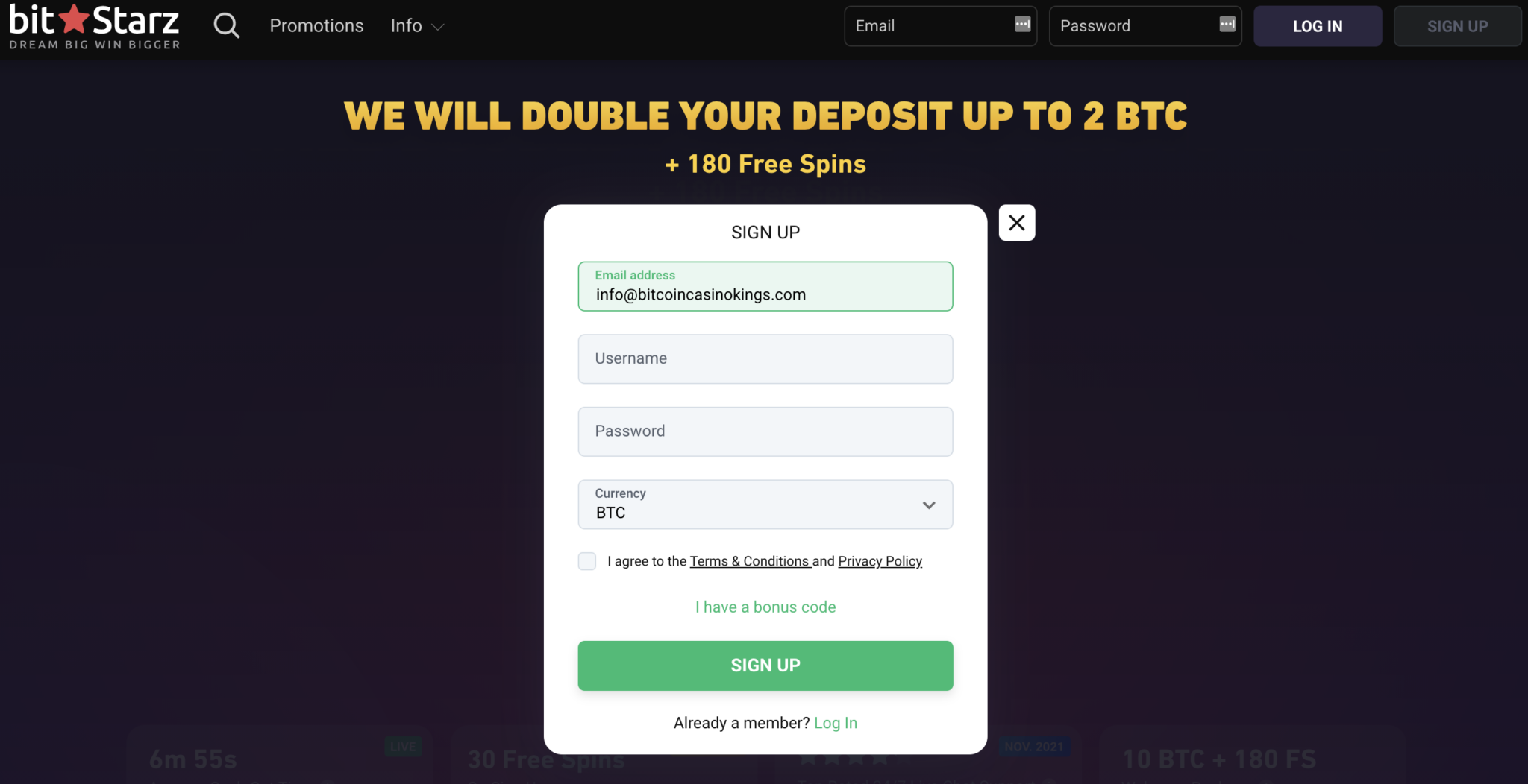 BitStarz Casino Review (2023) - Features, Facts and 100 Free Spins