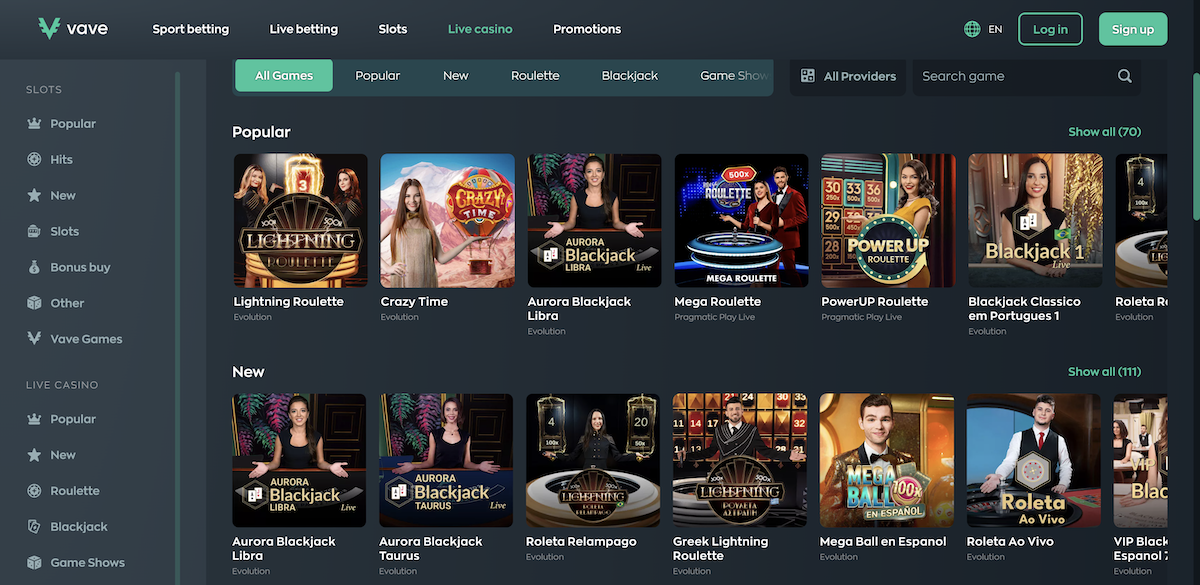 Vave Crypto Casino Review | Welcome Bonus Up to 1.5 BTC